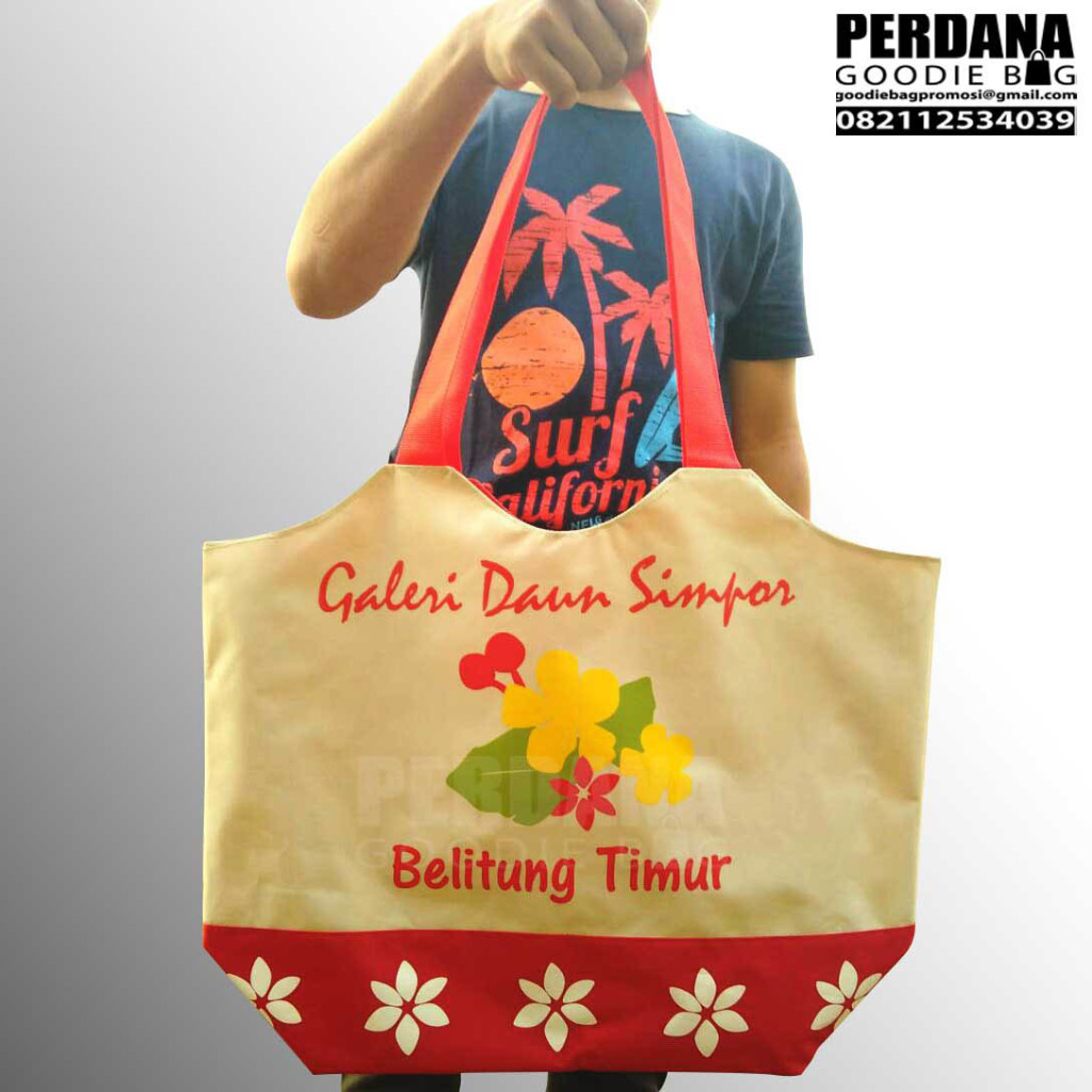 Contoh tas dinier produksi Perdana goodiebag – Tas Kanvas – Tas blacu ...