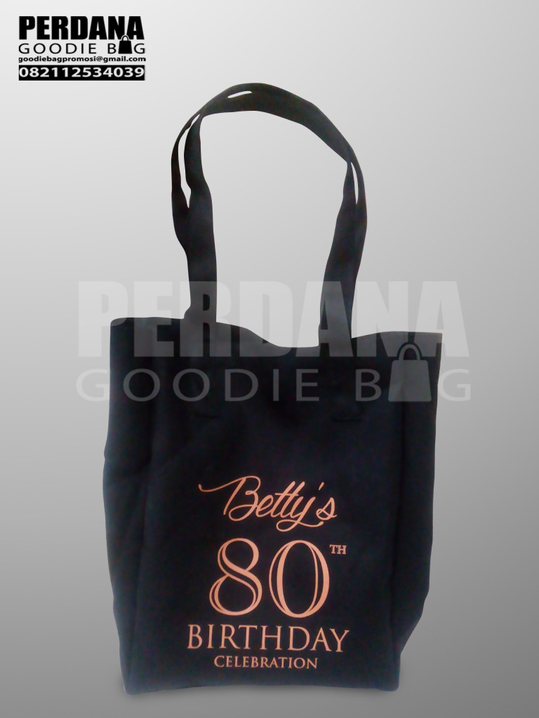 Tas Canvas Desain Satu Warna Milik Klien Pondok Kacang Tangerang – Tas ...