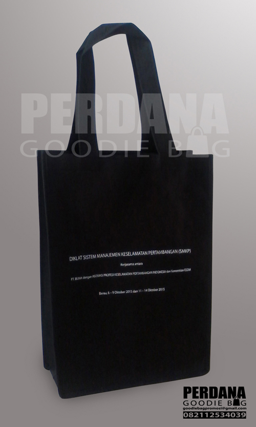 Tas Seminar Kit – Tas Kanvas – Tas blacu – Perdana goodiebag