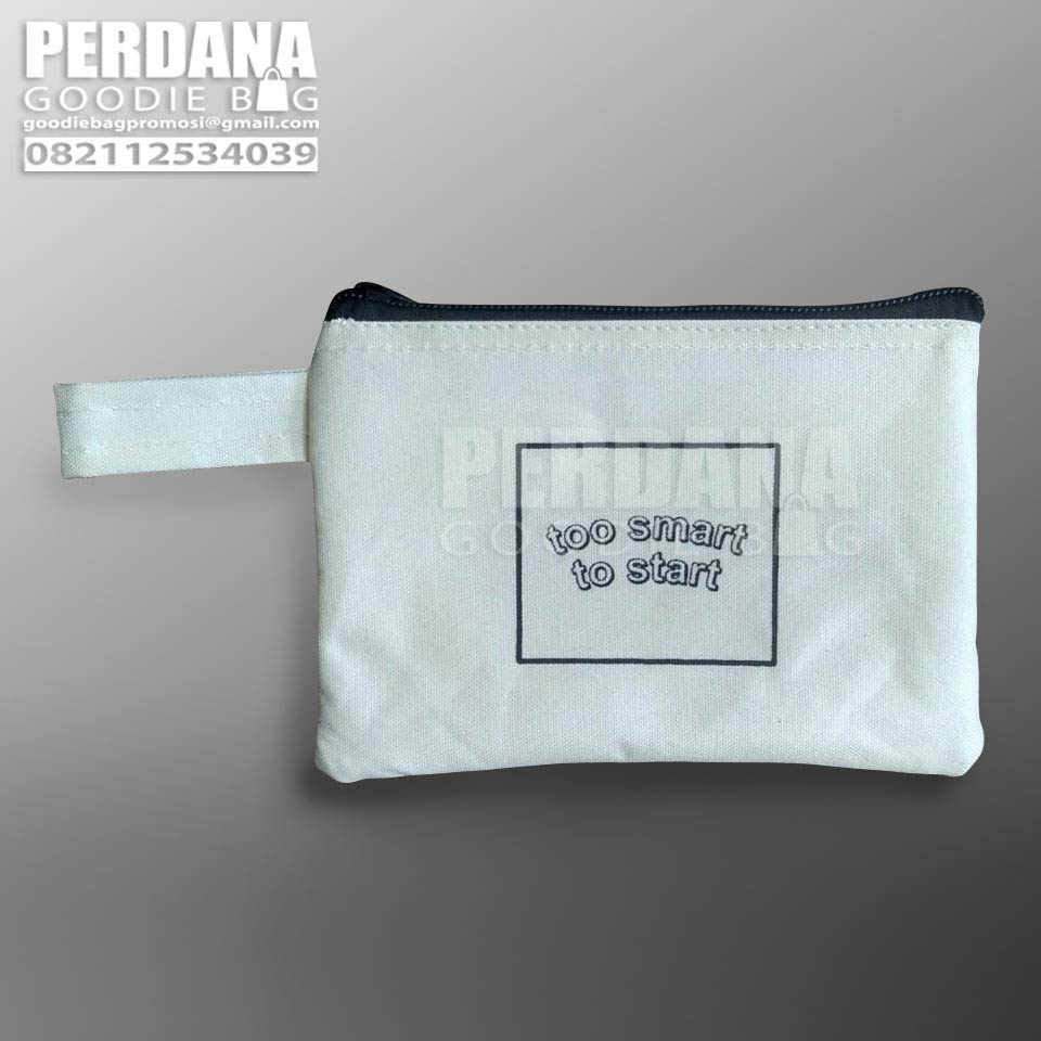 Q2865 pouch bahan dinier D600 too smart – Tas Kanvas – Tas blacu ...