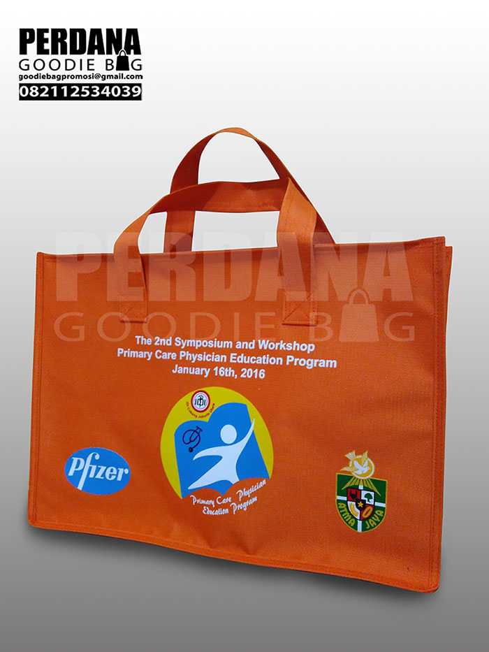 Tas Seminar Jakarta Timur – Tas Kanvas – Tas blacu – Perdana goodiebag