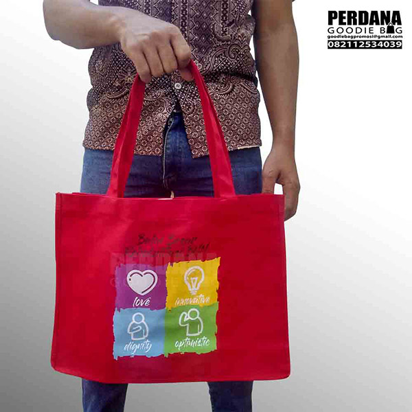 Contoh Tote Bag Kanvas Murah BNN Bogor – Tas Kanvas – Tas blacu ...